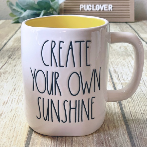 Rae Dunn | Accessories | Rae Dunn Mug Create Your Own Sunshine | Poshmark